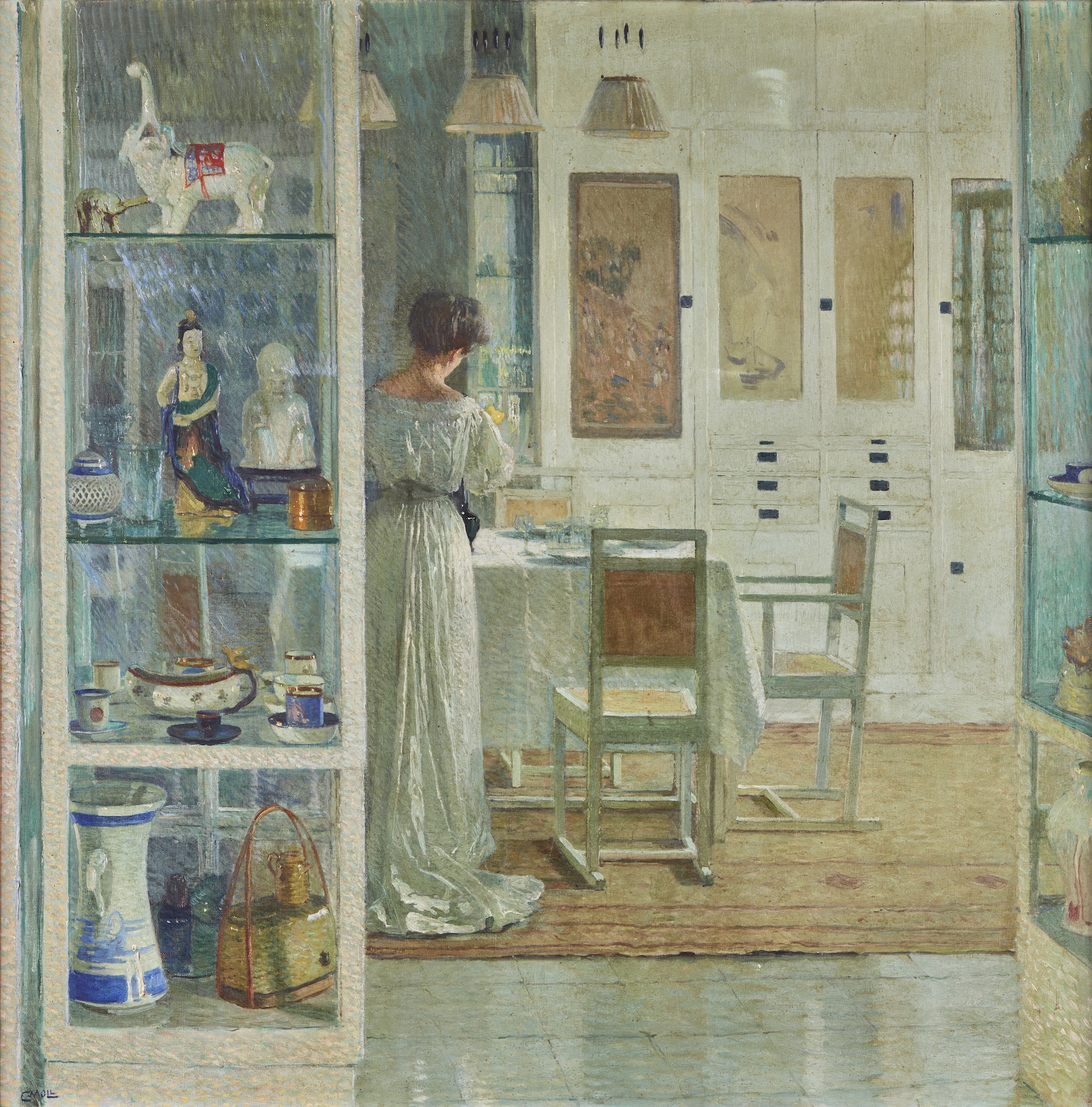 Weißes Interieur: Auktionsrekord für Carl Moll | WELTKUNST