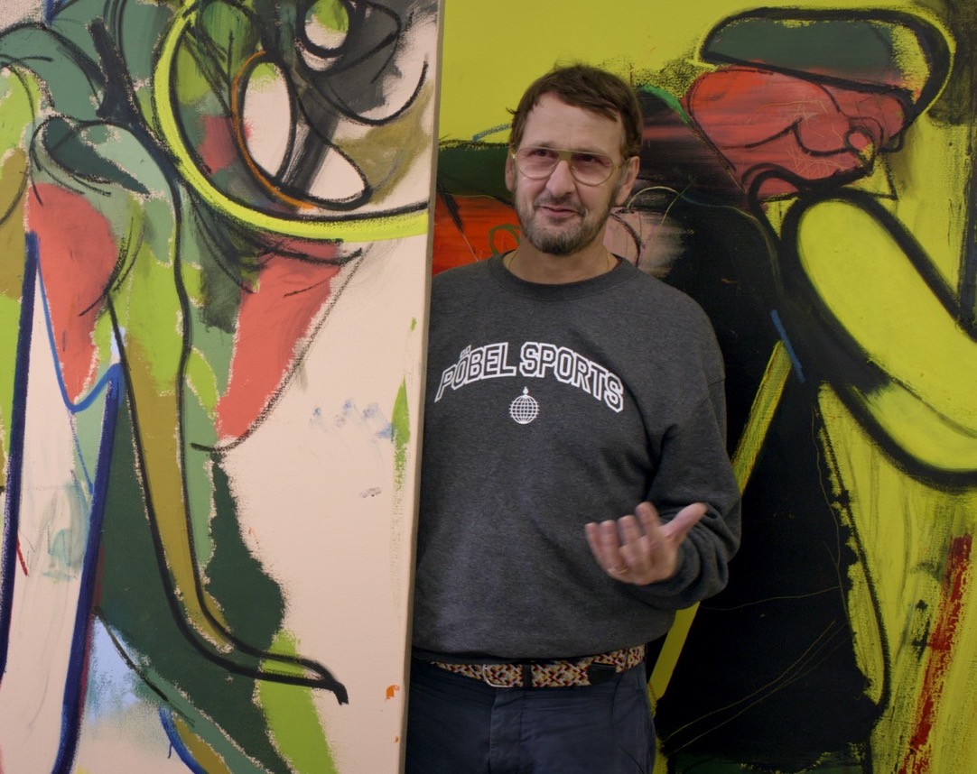 Bild des Tages: Daniel Richter als Filmstar | WELTKUNST