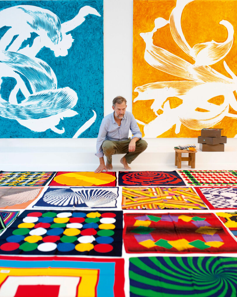 Interview: Benoit Pierre Emery über seine Carrés | WELTKUNST